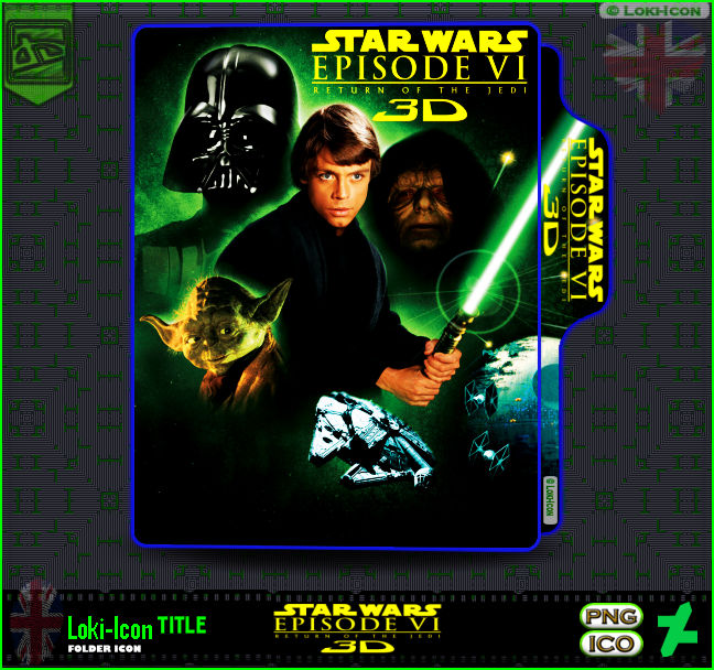 Star Wars Episode VI - Return of the Jedi (1983)3D by Loki-Icon on ...