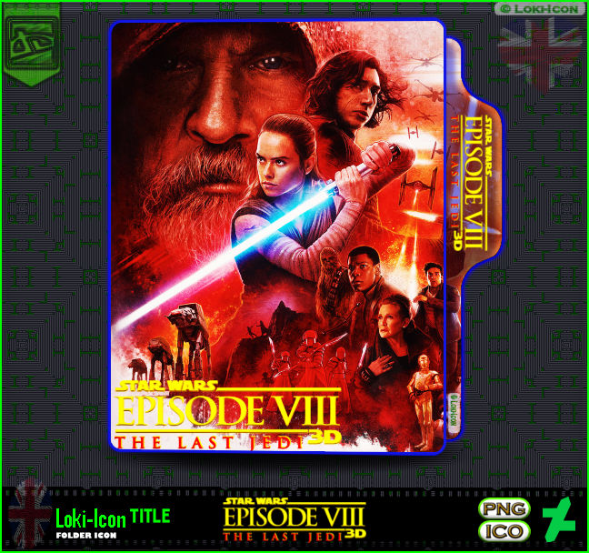 Star Wars Episode VIII The Last Jedi (2017)3D by Loki-Icon on DeviantArt