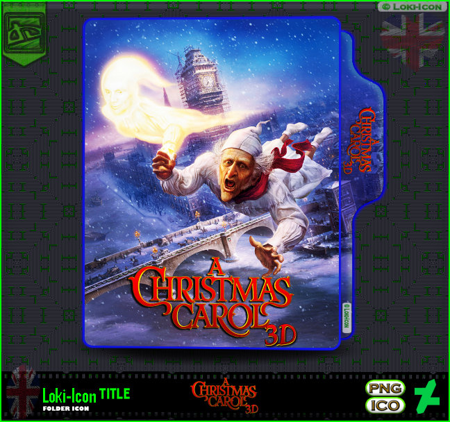 A Christmas Carol (2009)3D by Loki-Icon on DeviantArt