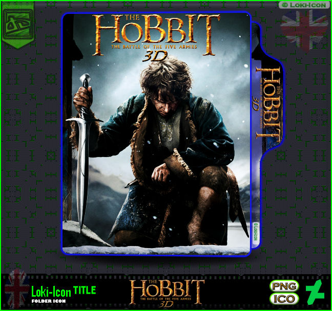The Hobbit The Battle of the Five Armies (2014)3D by Loki-Icon on ...