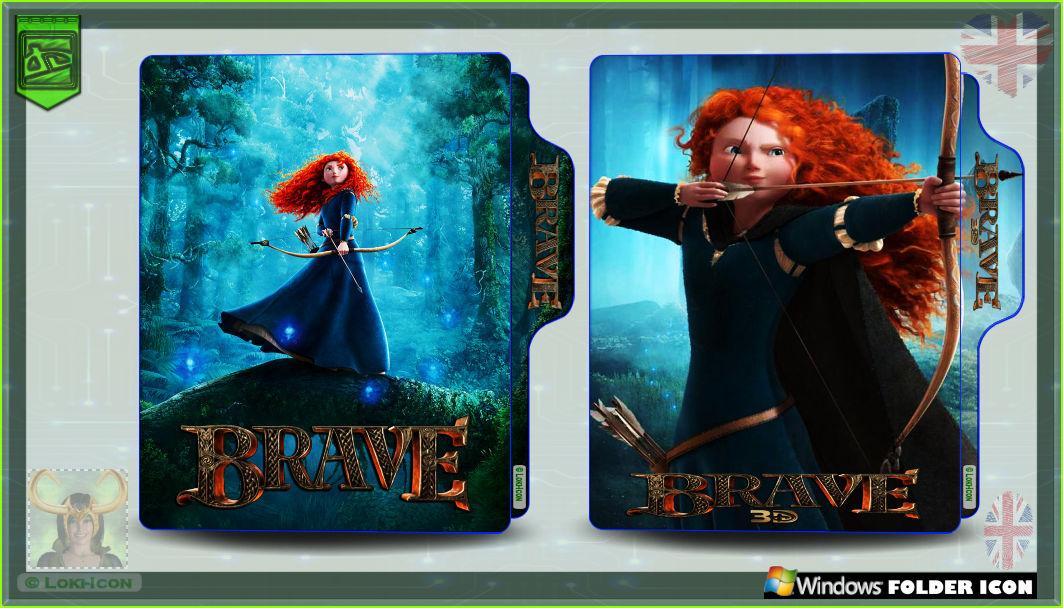 Brave (2012) by Loki-Icon on DeviantArt
