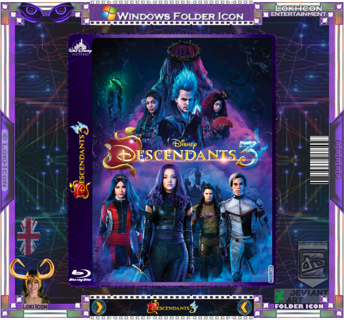 Descendants 3 [2019]1 by Loki-Icon on DeviantArt