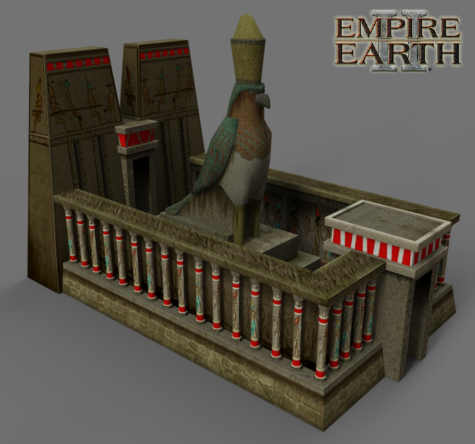 Monument in honor of Horus by Maxdemon6 on DeviantArt