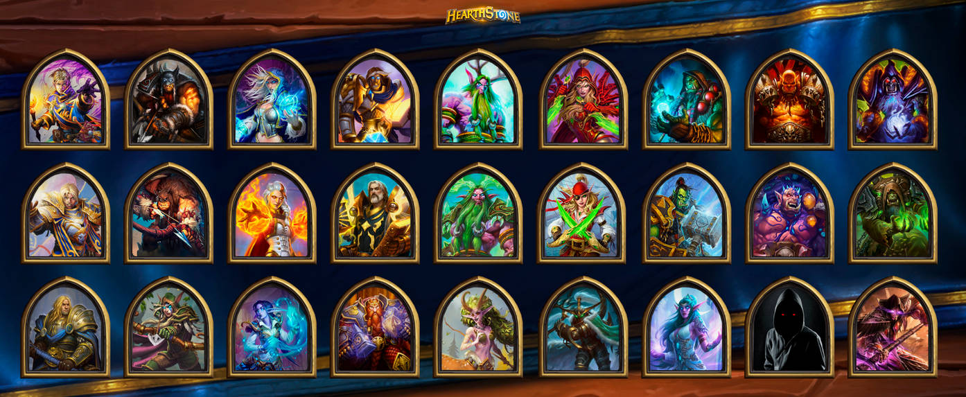 Hearthstone Class Hero by Maxdemon6 on DeviantArt
