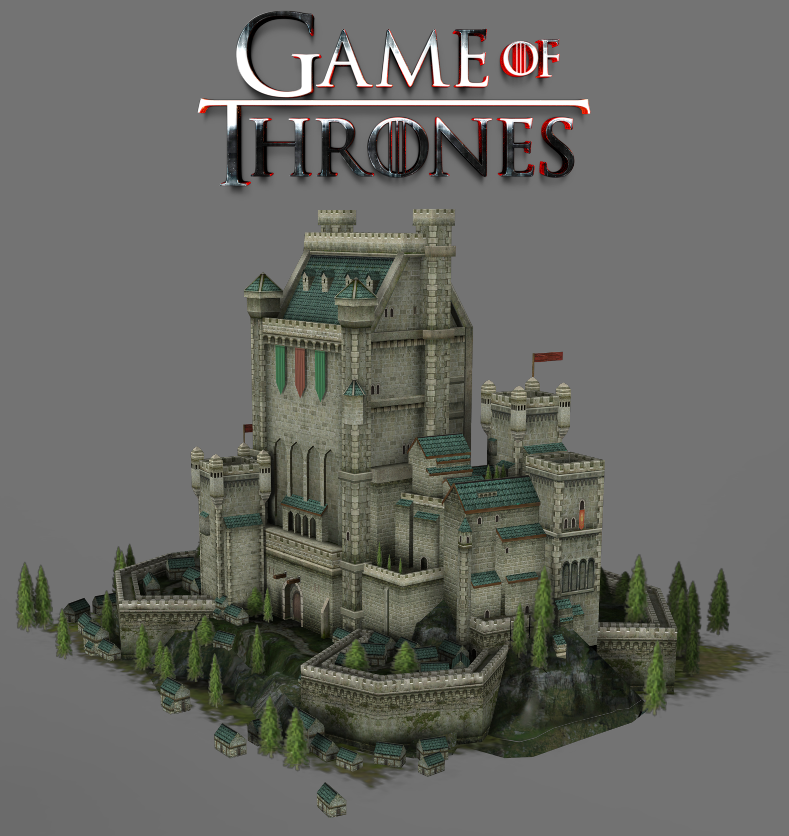 Castles Garden Keep by Maxdemon6 on DeviantArt