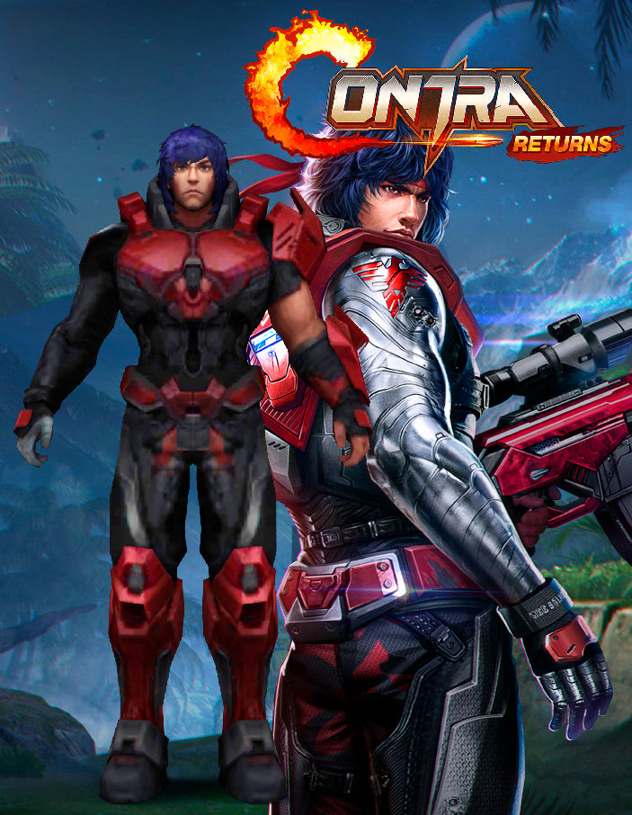 Contra: Return Super Lance (Old) by Maxdemon6 on DeviantArt