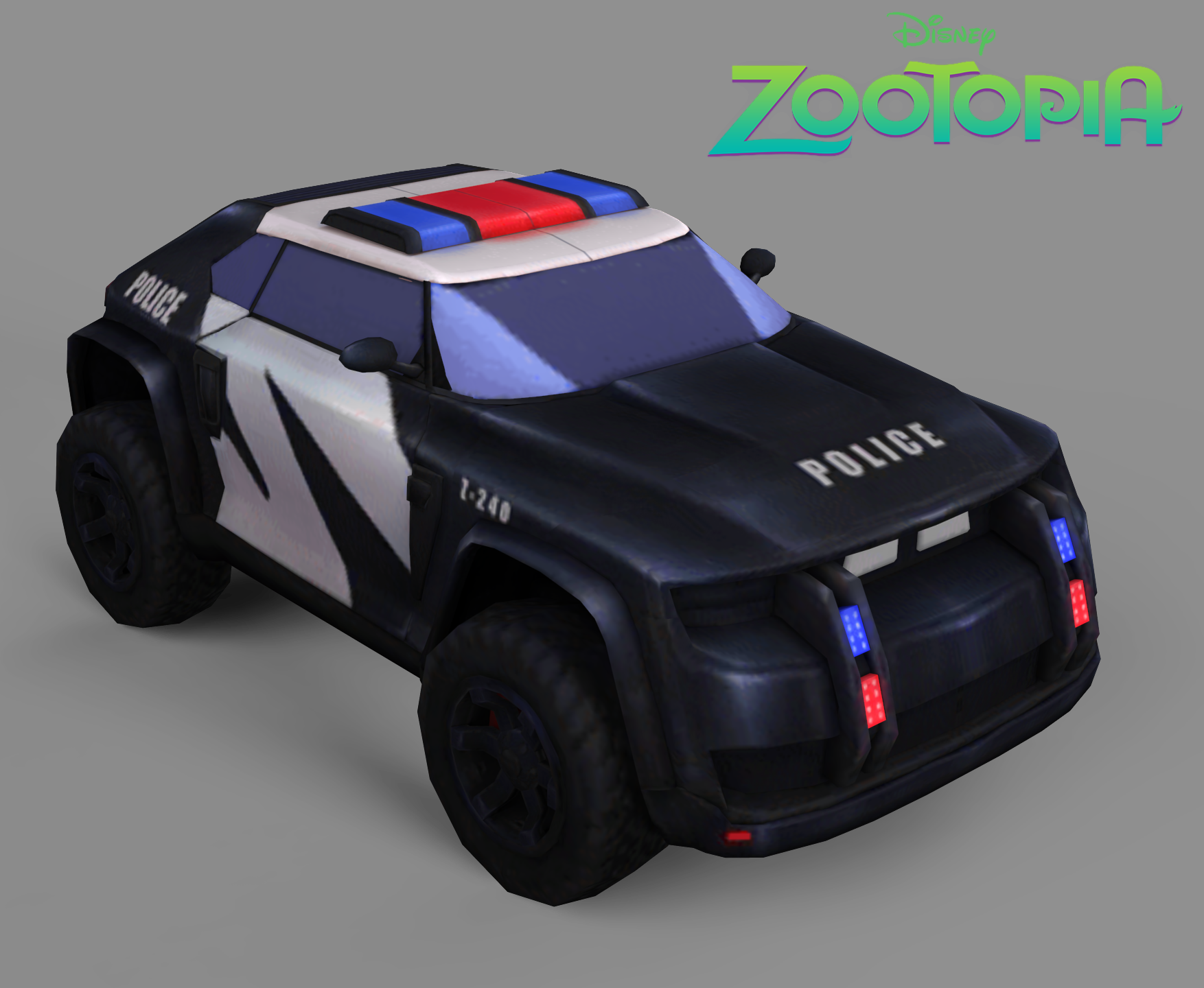 Zootopia Police Car by Maxdemon6 on DeviantArt
