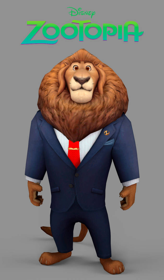 Zootopia Mayor Lionheart by Maxdemon6 on DeviantArt