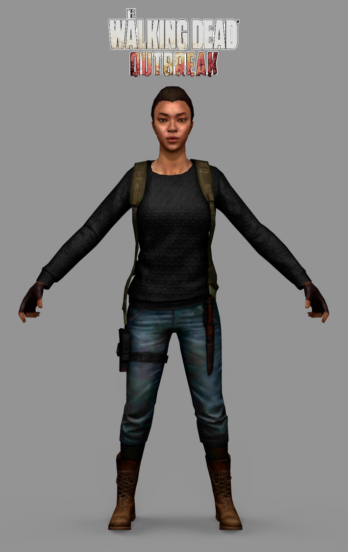 The Walking Dead Sasha Williams by Maxdemon6 on DeviantArt