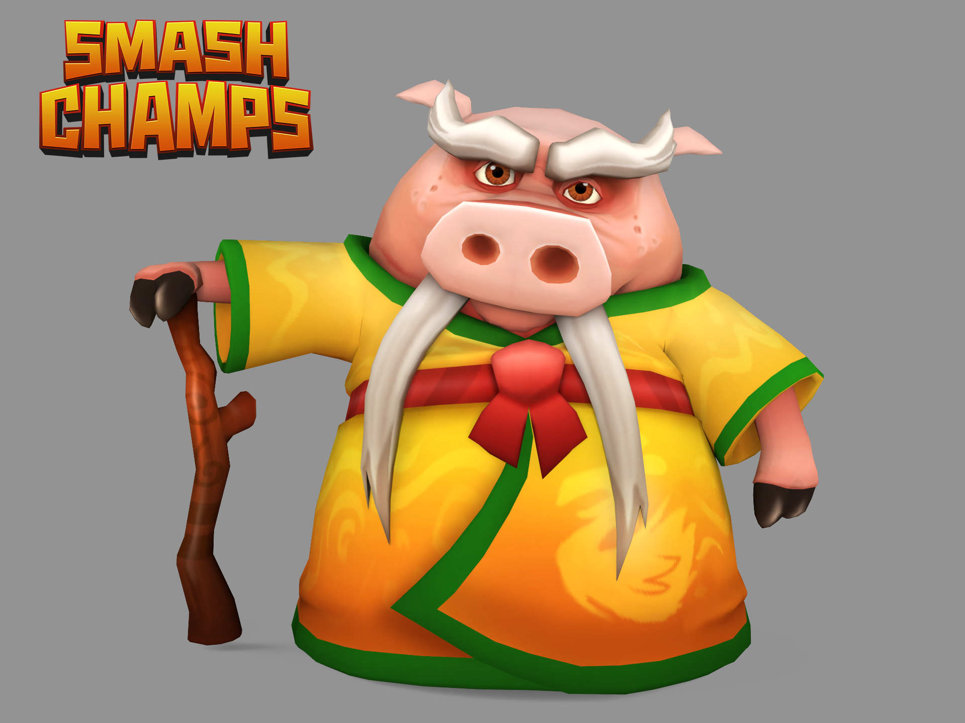 Smash Champs Sensei Pig by Maxdemon6 on DeviantArt