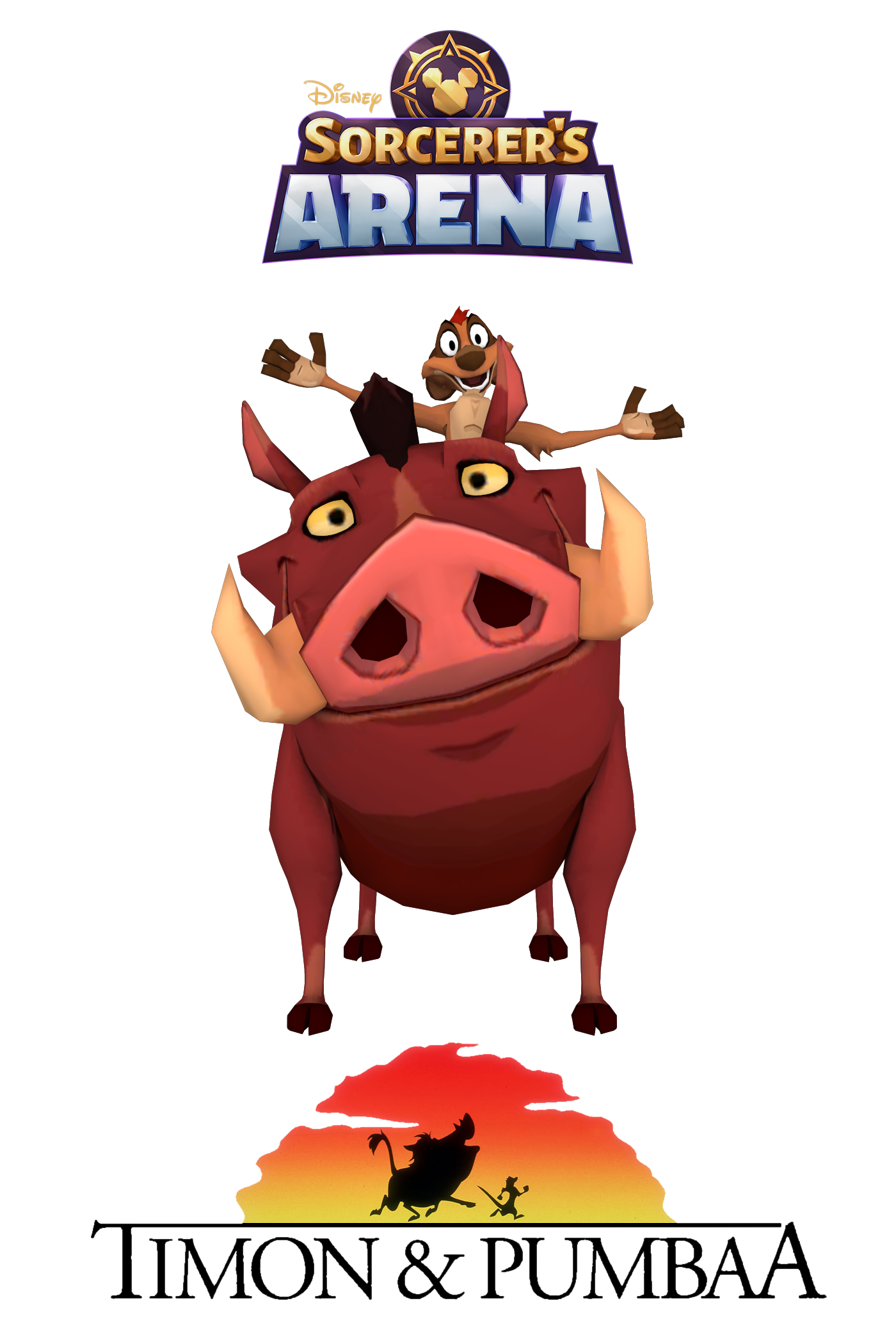 Disney Sorcerer's Arena: Timon and Pumba by Maxdemon6 on DeviantArt