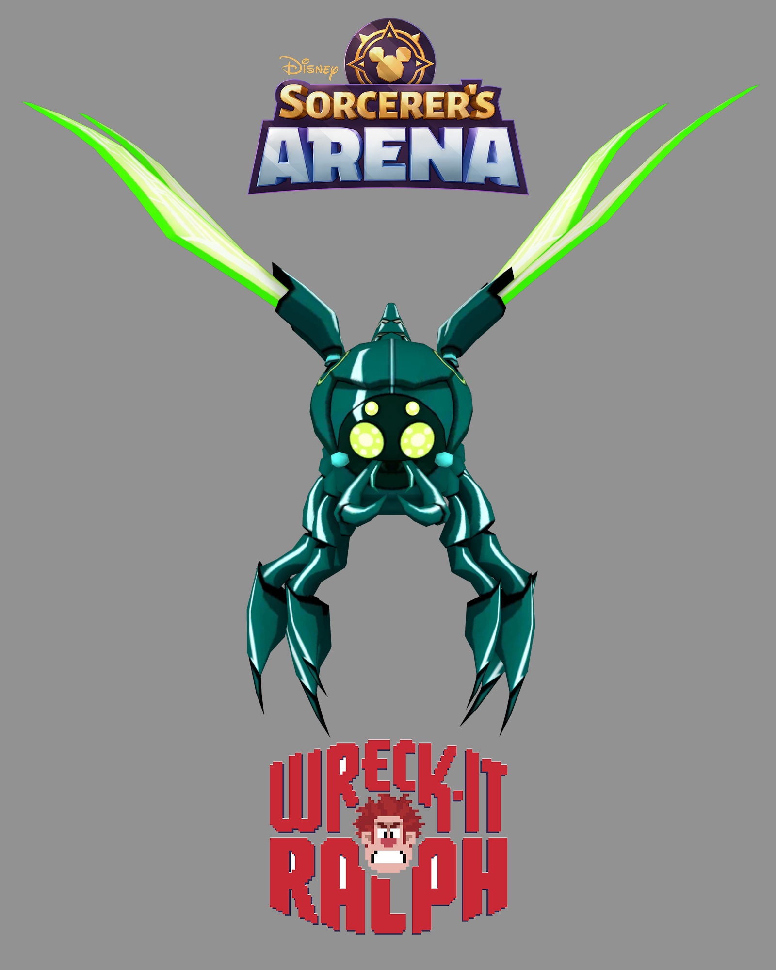 Disney Sorcerer's Arena: Cy-Bag by Maxdemon6 on DeviantArt