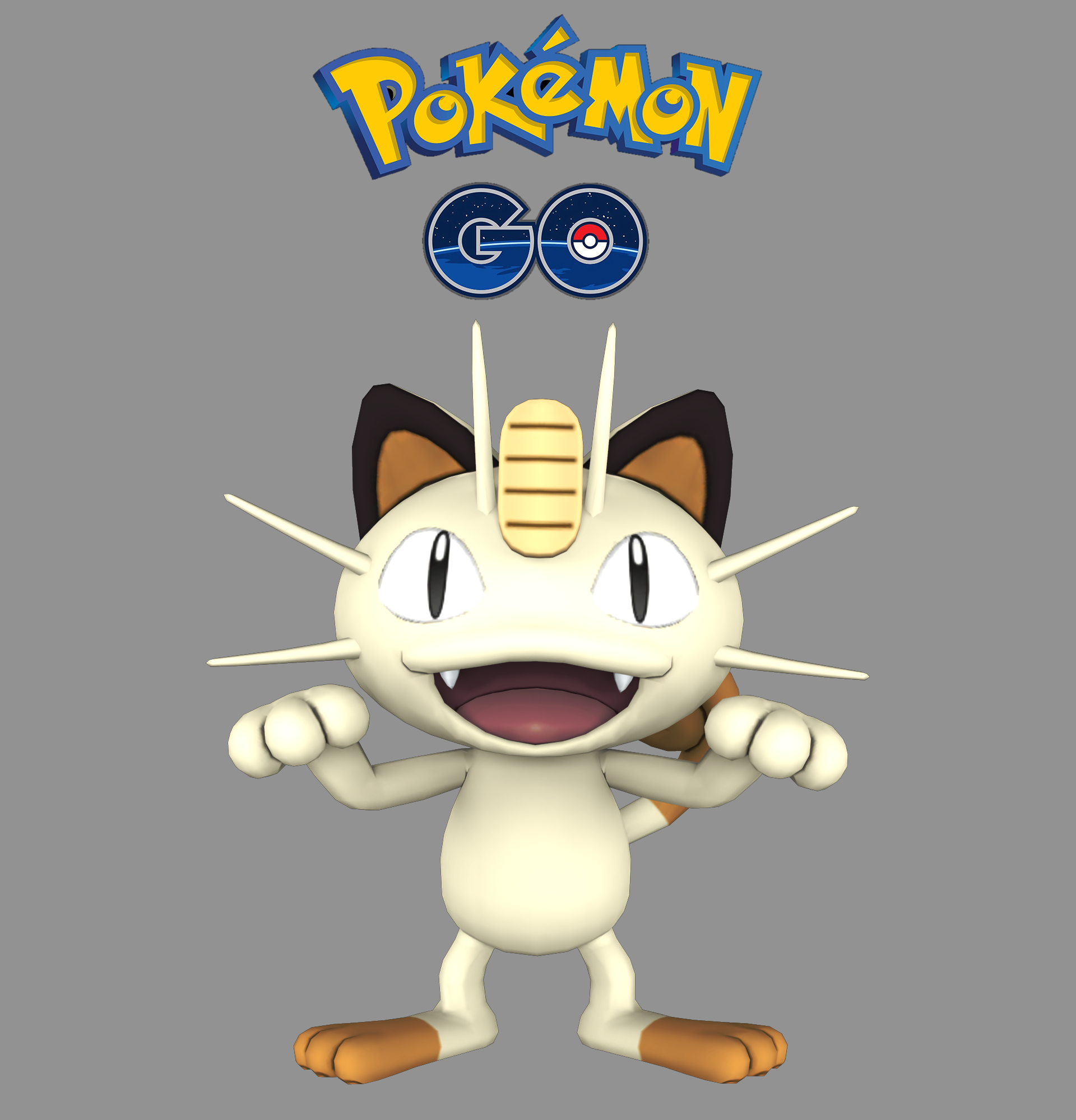 Pokemon GO Meowth by Maxdemon6 on DeviantArt