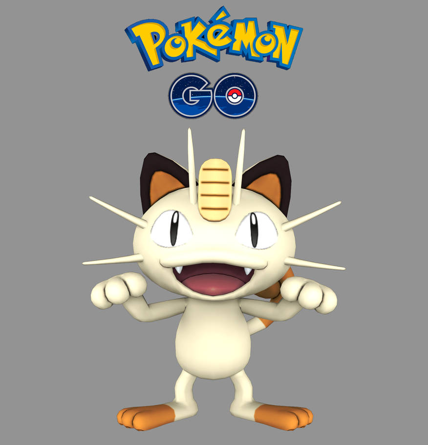 Pokemon GO Meowth by Maxdemon6 on DeviantArt