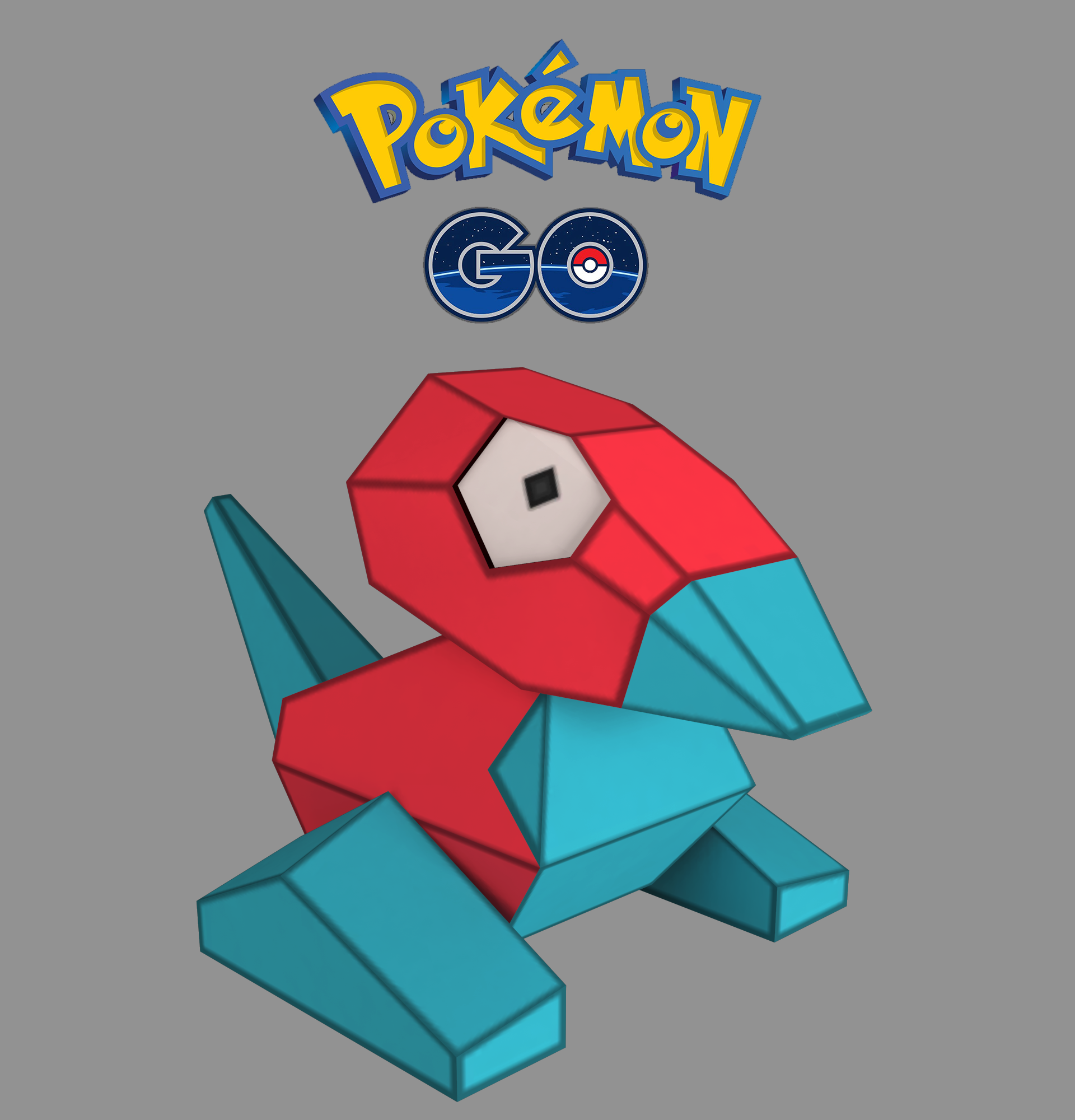 Pokemon GO Porygon by Maxdemon6 on DeviantArt