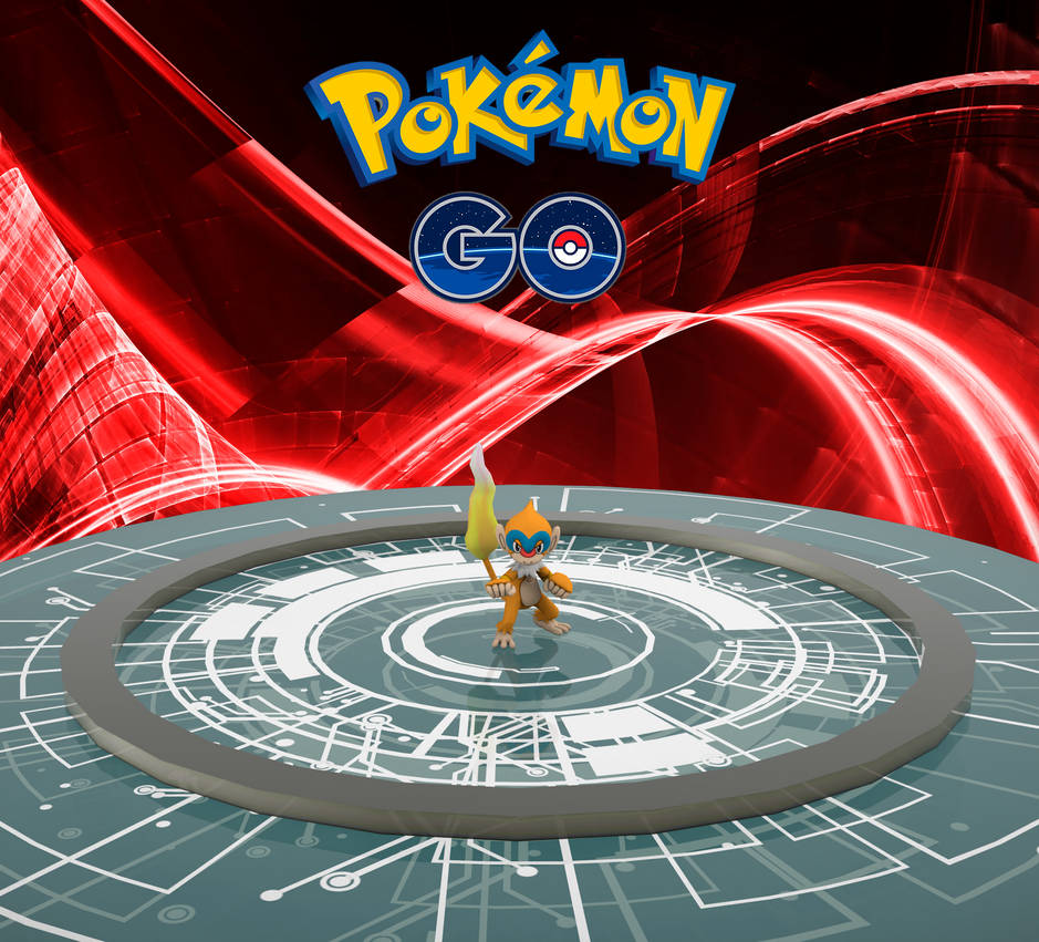 Pokemon GO Monferno by Maxdemon6 on DeviantArt