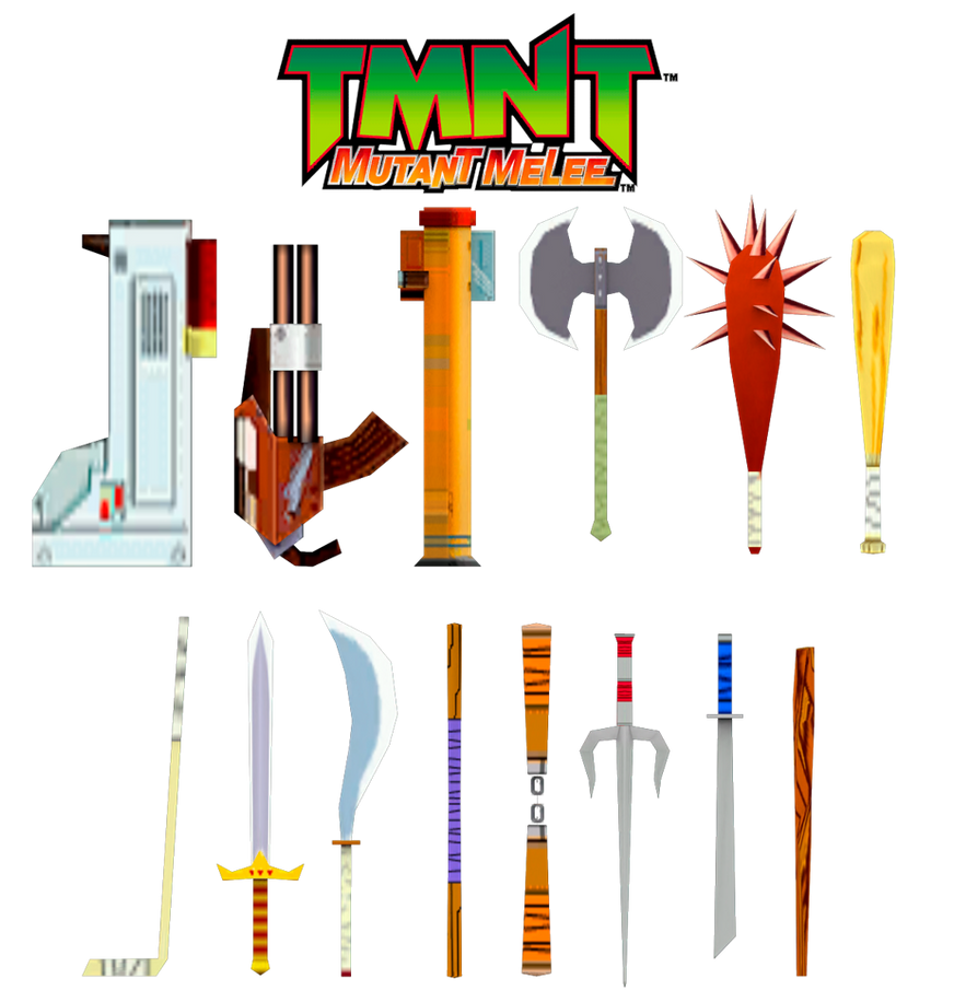 TMNT: Weapons by Maxdemon6 on DeviantArt