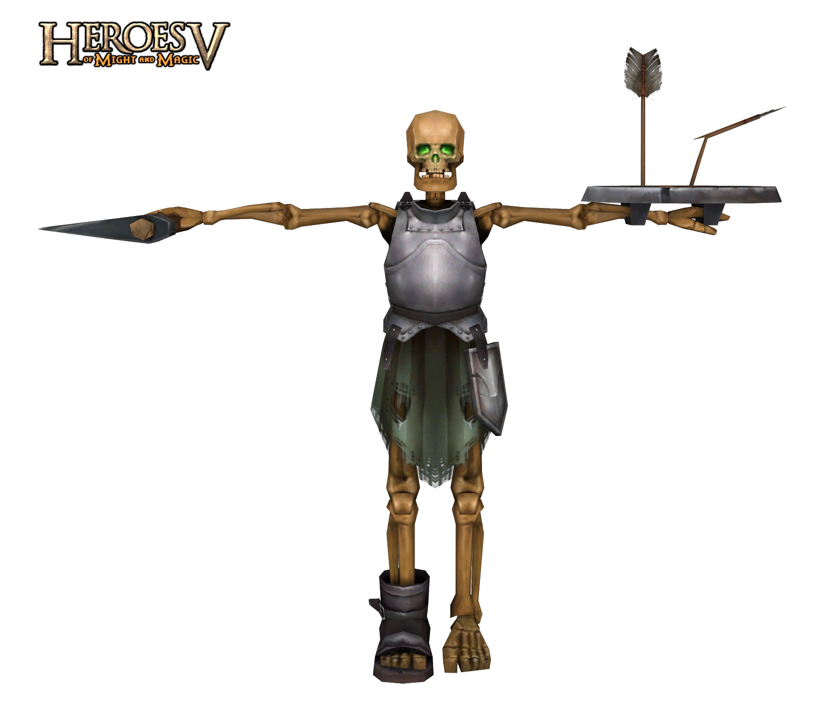 Heroes 5 Skeleton by Maxdemon6 on DeviantArt