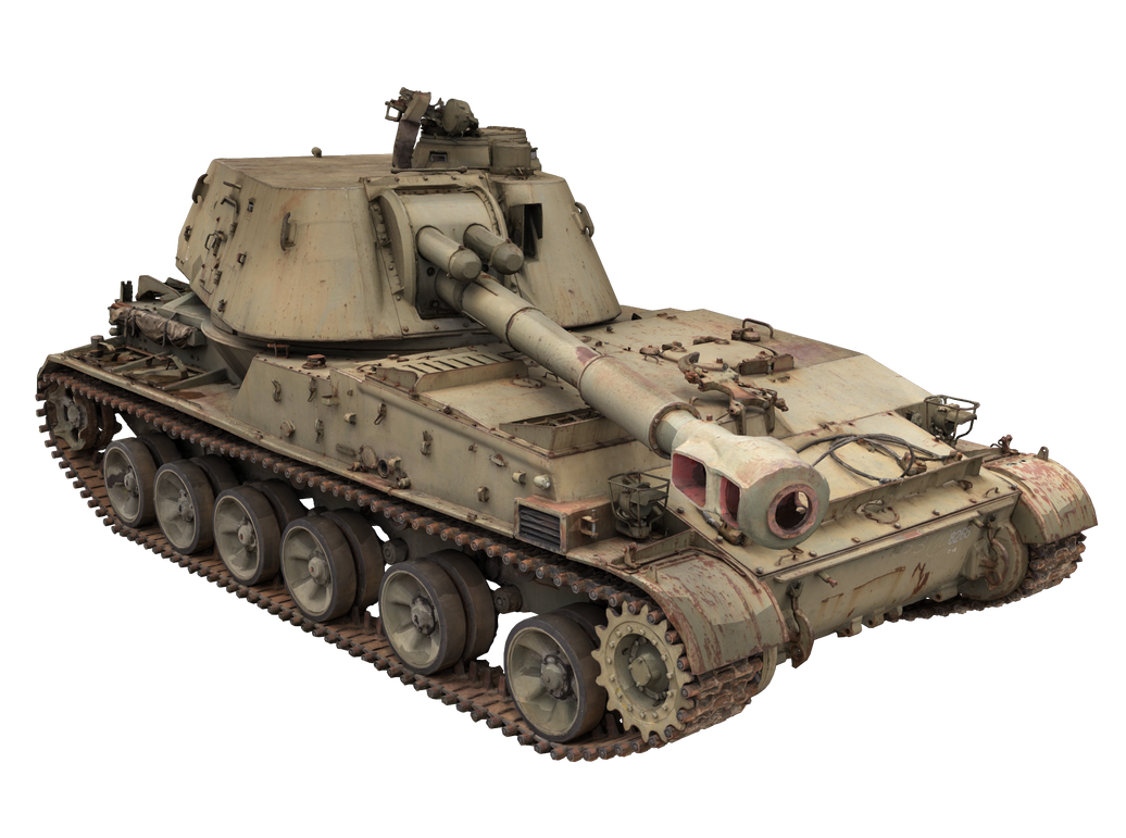 Tank HQ Soviet 2S3 by Maxdemon6 on DeviantArt