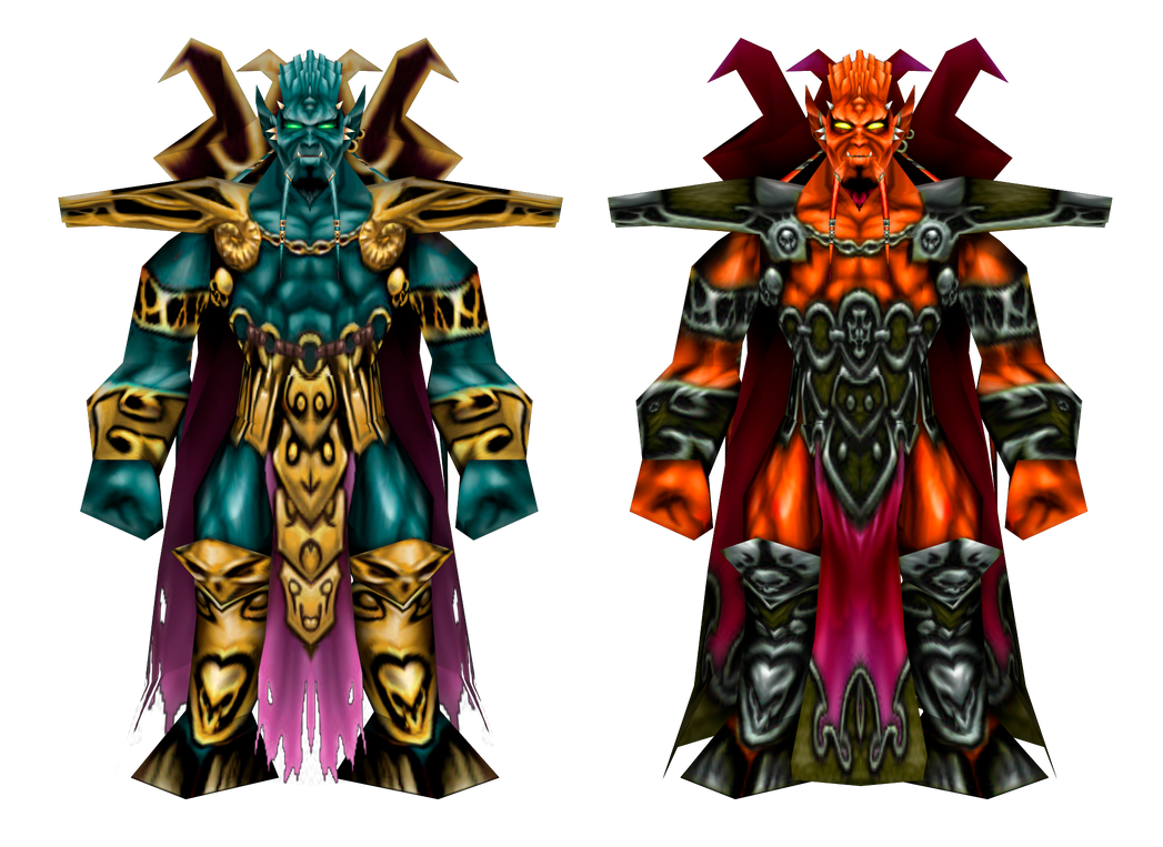 Warcraft: Archimonde and Kil'jaeden by Maxdemon6 on DeviantArt Warcraft: Archimonde and Kil'jaeden by Maxdemon6 on DeviantArt