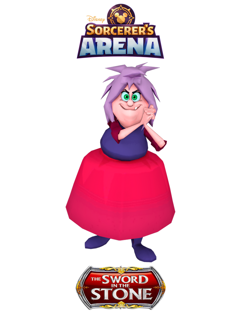 Disney Sorcerer's Arena: Madam Mim by Maxdemon6 on DeviantArt
