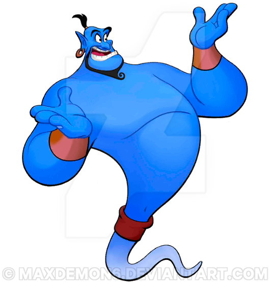 Genie by Maxdemon6 on DeviantArt