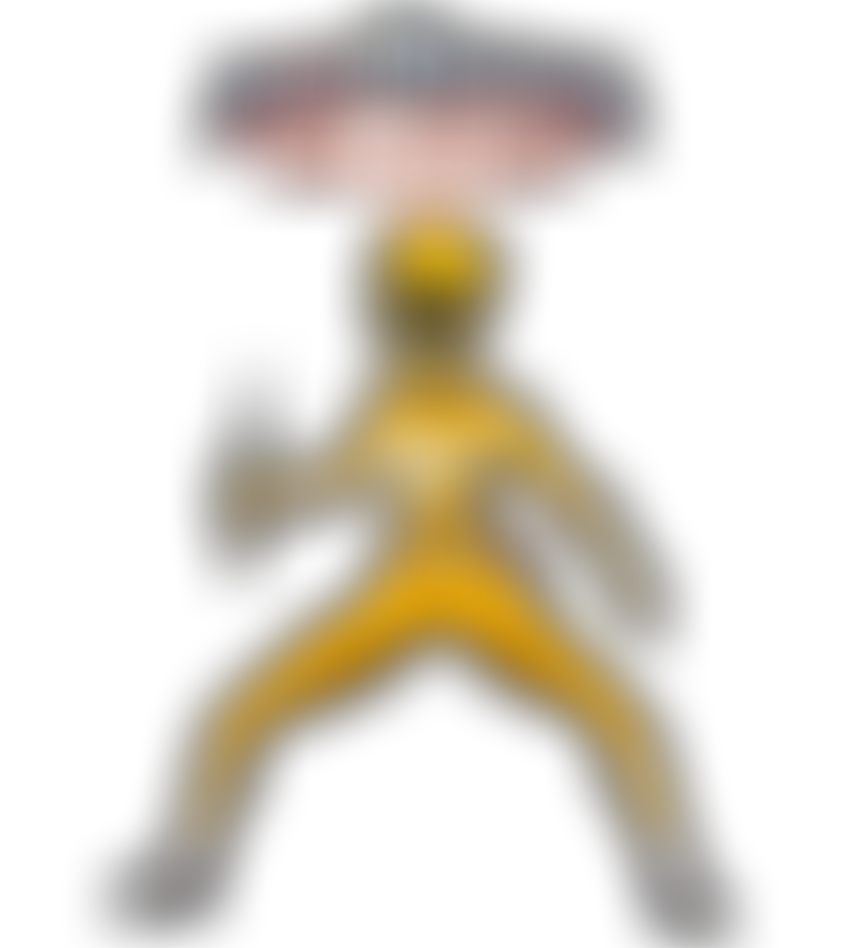 Mighty Morphin Yellow by Maxdemon6 on DeviantArt