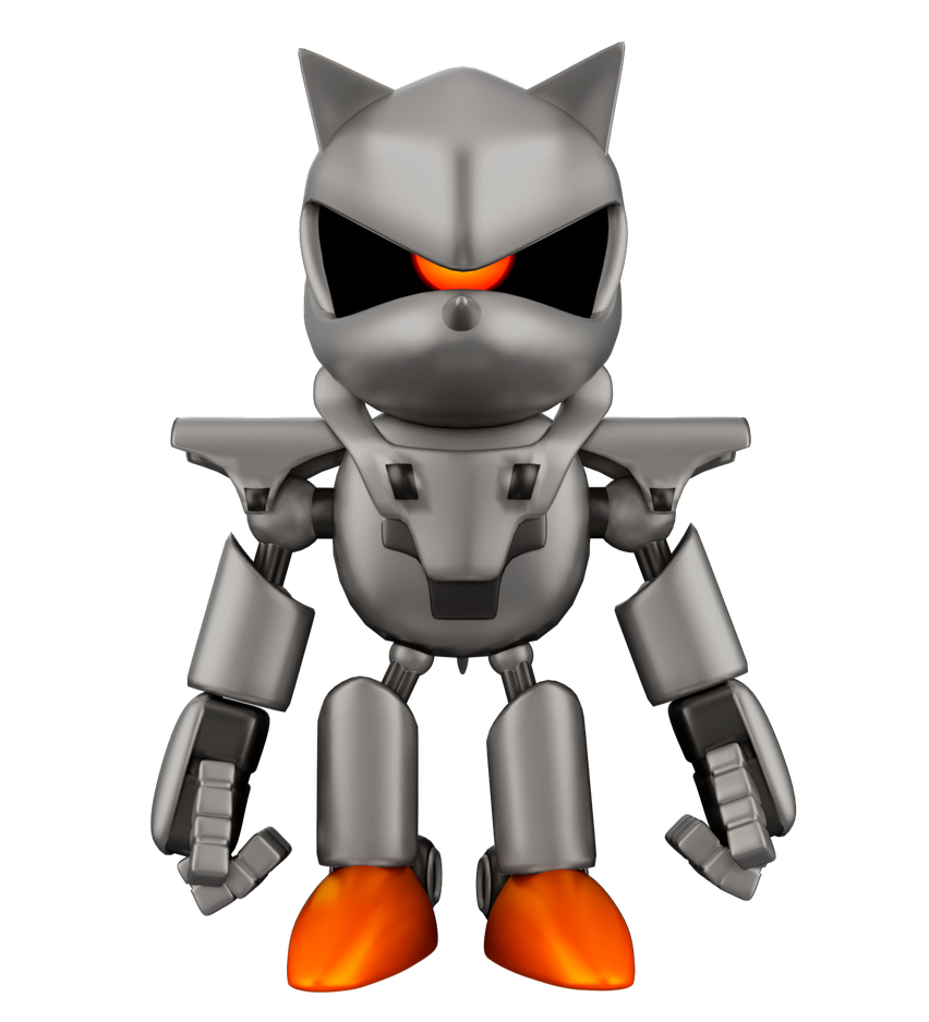 Mecha Sonic (Silver Sonic) by Maxdemon6 on DeviantArt