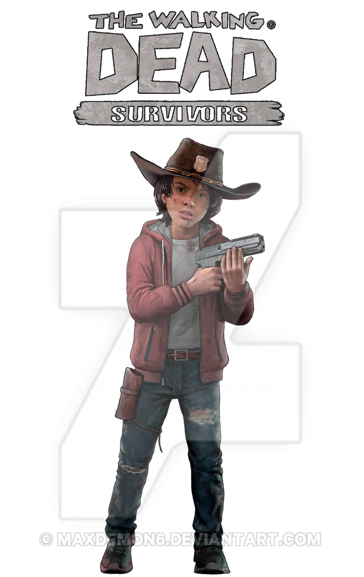 Carl Grimes By Maxdemon6 On Deviantart