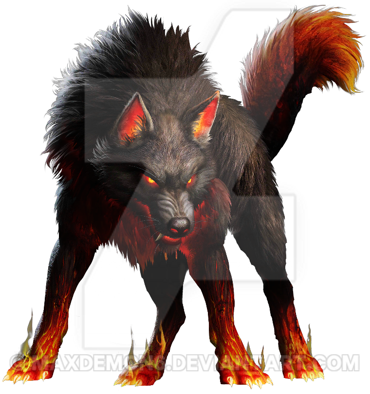 Wolf (Hell Lava) by Maxdemon6 on DeviantArt