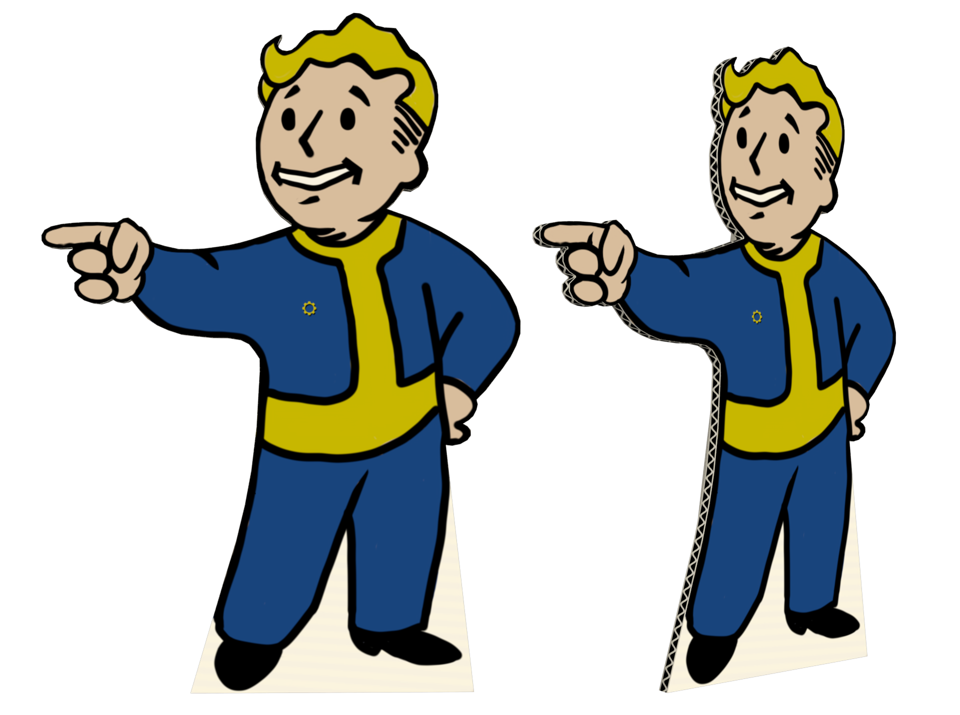 Pitboy (Cardboard) by Maxdemon6 on DeviantArt