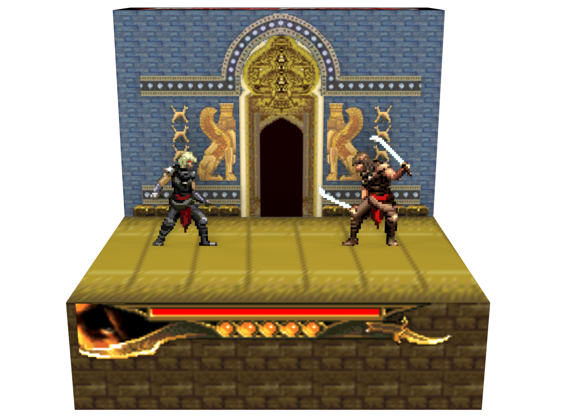 Prince of Persia 3 (3D Cube) by Maxdemon6 on DeviantArt