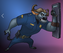 Chief Bogo by Maxdemon6 on DeviantArt