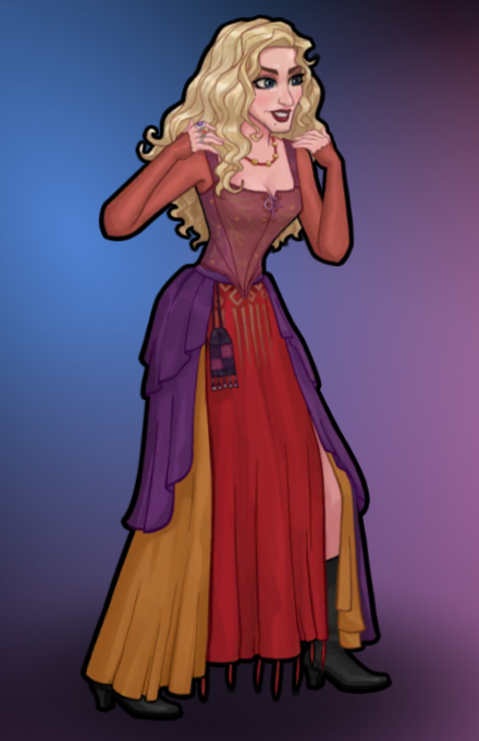 Sarah Sanderson by Maxdemon6 on DeviantArt