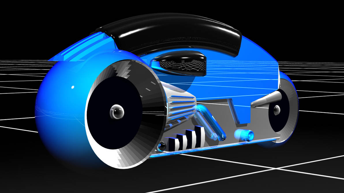Old School Tron Cycle by TylerXy on DeviantArt