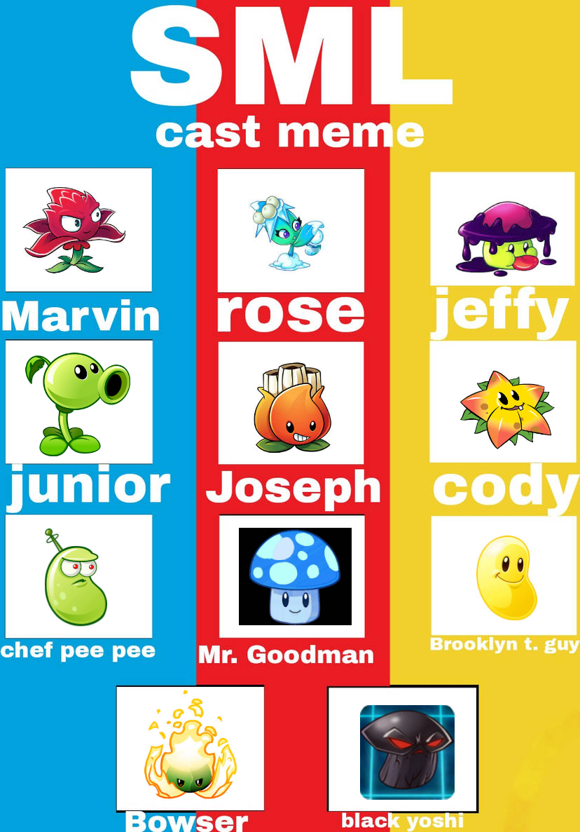 The SML Cast Meme by JasmineFan32 on DeviantArt