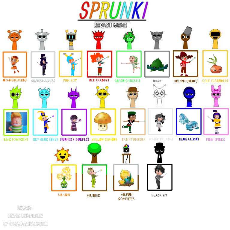My Sprunki Recast meme by crygorandfriends10 on DeviantArt