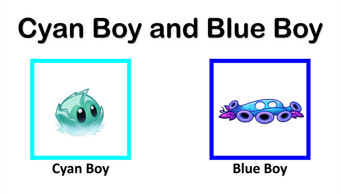 the Cyan boy and blue boy meme by crygorandfriends10 on DeviantArt
