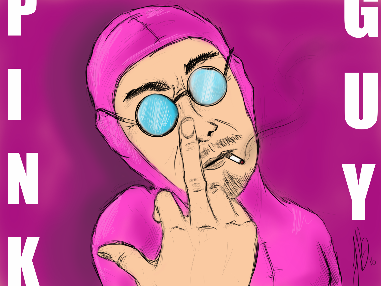 Pinkguy by North262 on DeviantArt