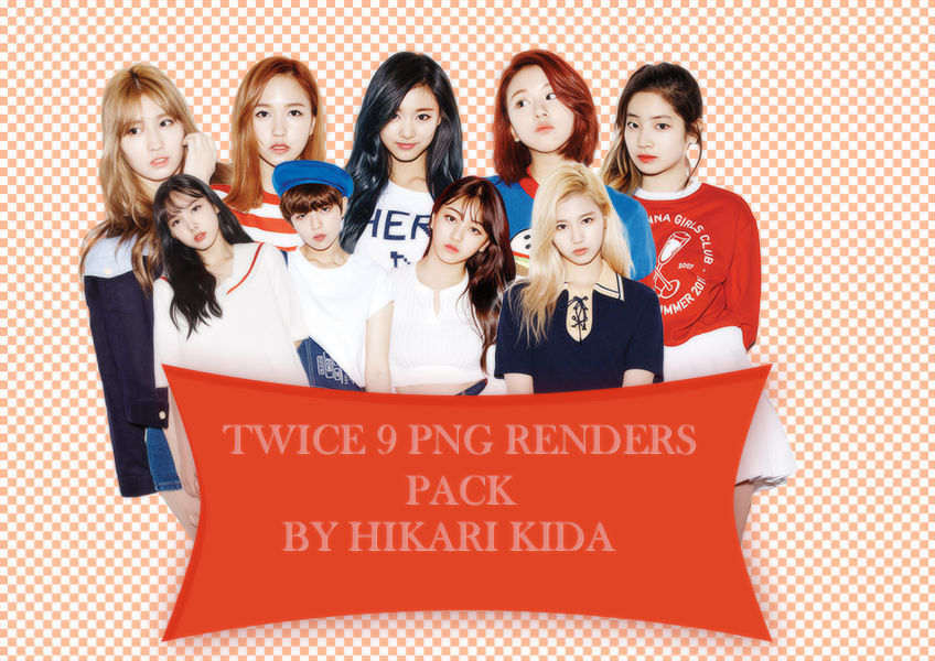 TWICE 9 PNG Renders pack by HikariKida on DeviantArt