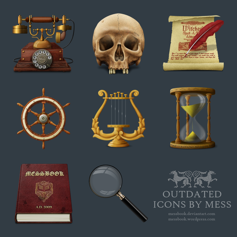 Outdated icons by MessBook on DeviantArt