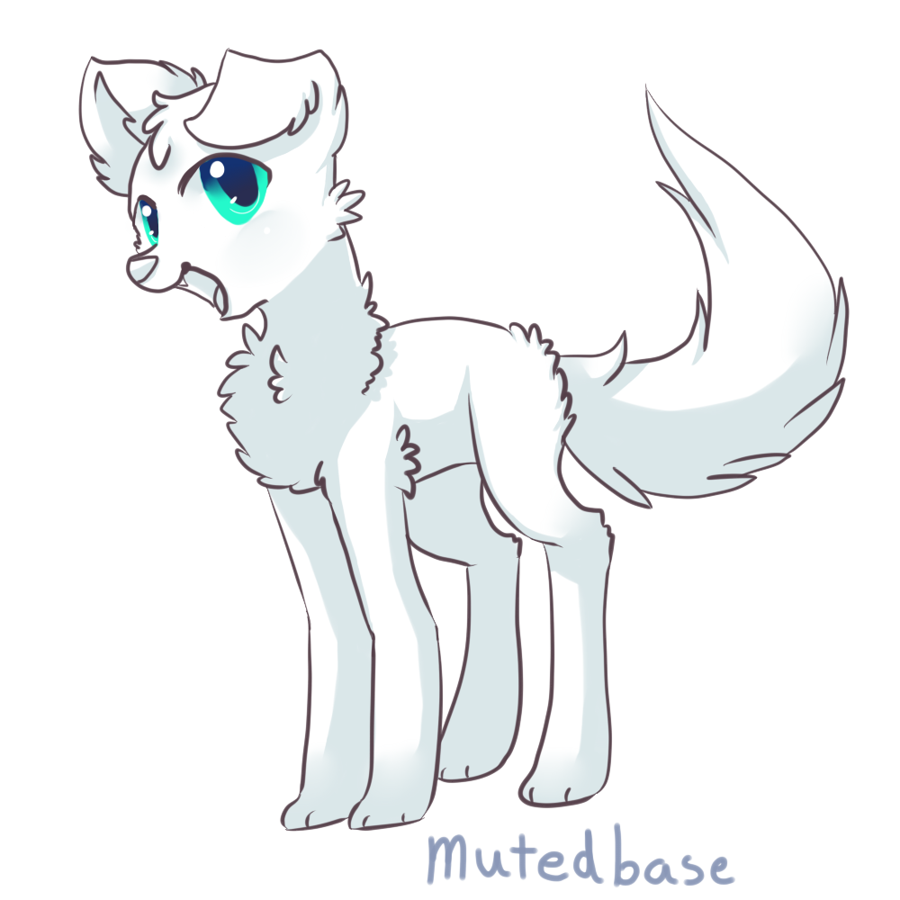 F2U dog base by mutedbase on DeviantArt