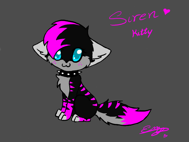 Siren Cat by wolfgirl63354 on DeviantArt