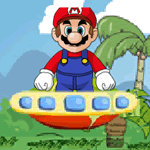 mario ufo by k25507891 on DeviantArt