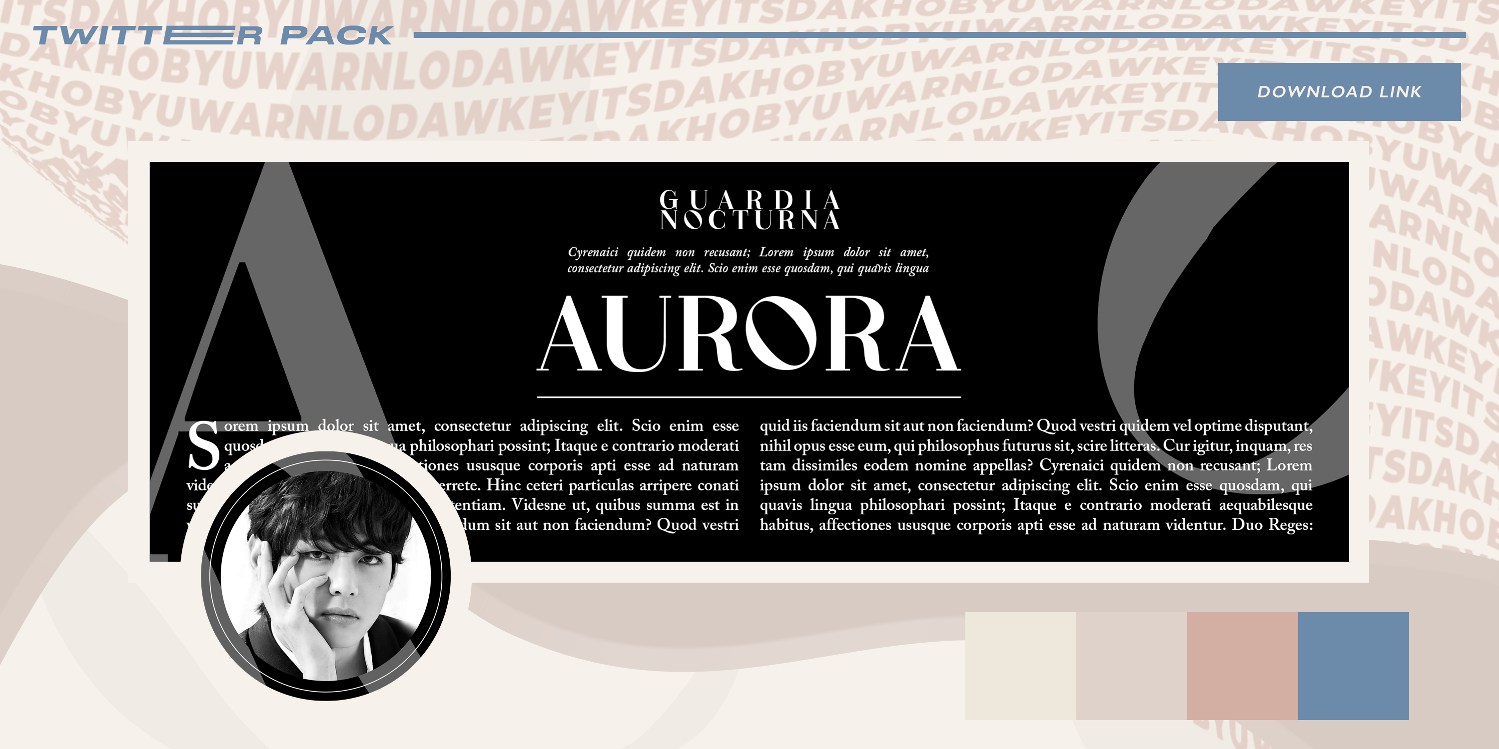 Aesthetic Magazine Twitter Pack Template RPG #10 by itsdakho on DeviantArt