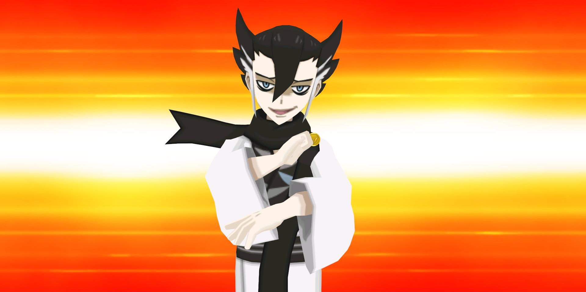 MMD Sun and Moon Grimsley Model Download *UPDATE* by New3DsSuchti on ...