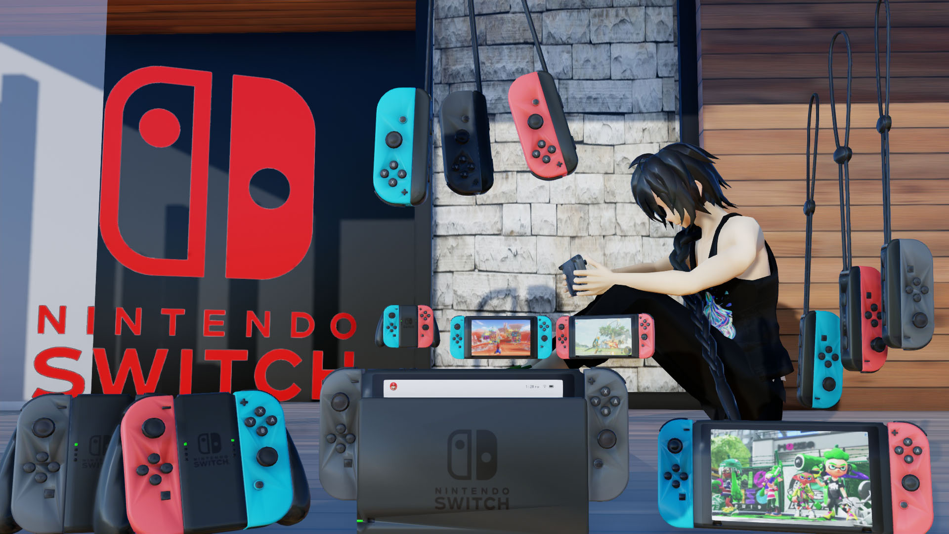 Nintendo Switch DL (For MMD) by Tsuna178 on DeviantArt