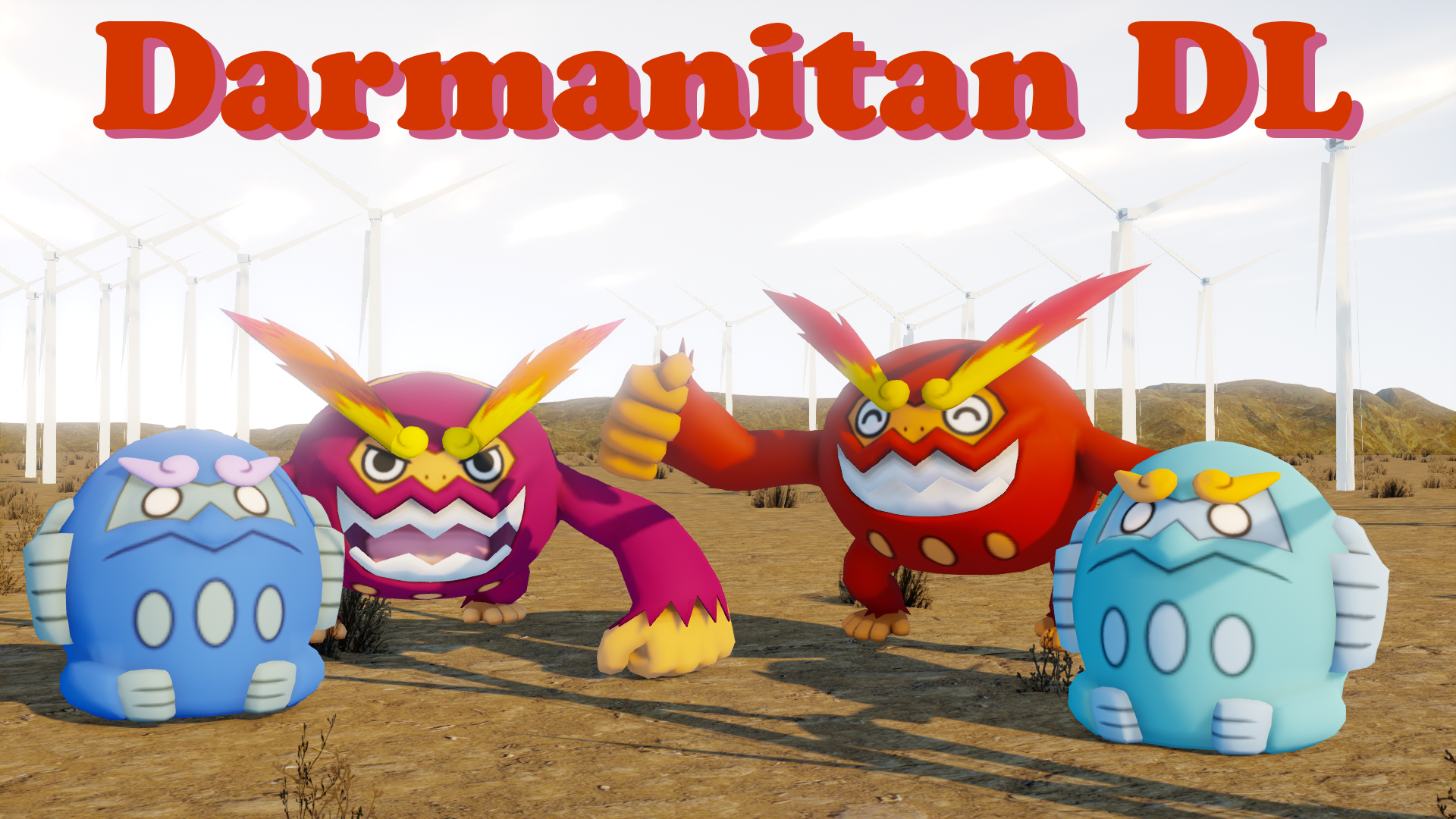 Darmanitan DL by Tsuna178 on DeviantArt