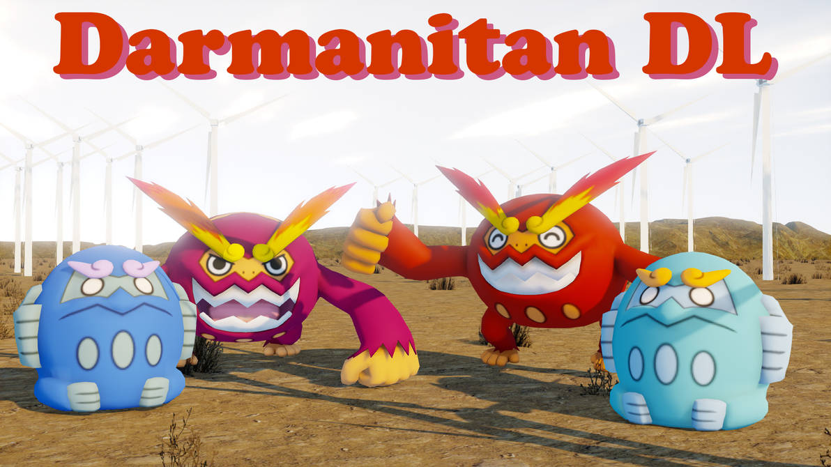Darmanitan DL by Tsuna178 on DeviantArt