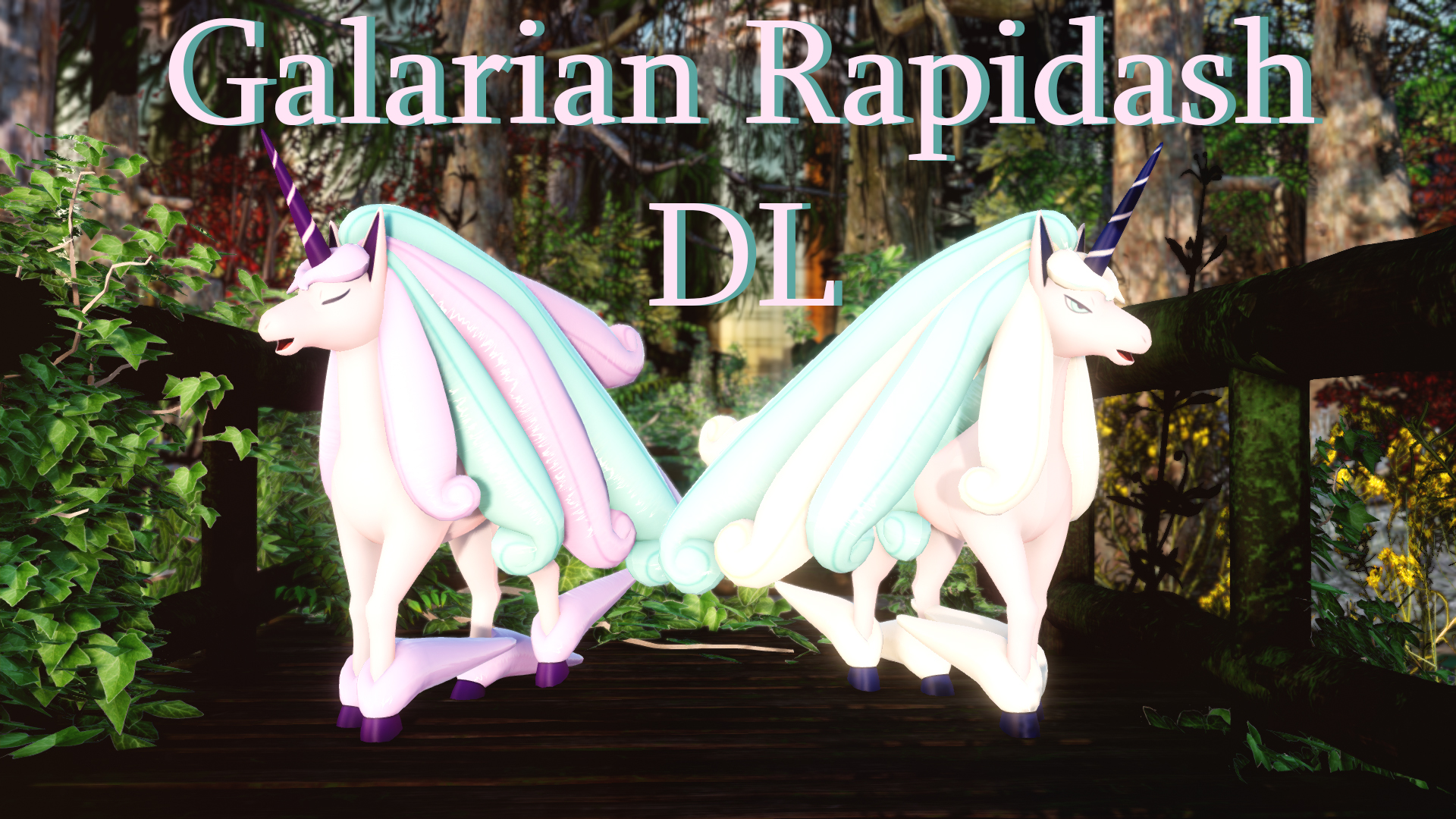 Galarian Rapidash DL by Tsuna178 on DeviantArt